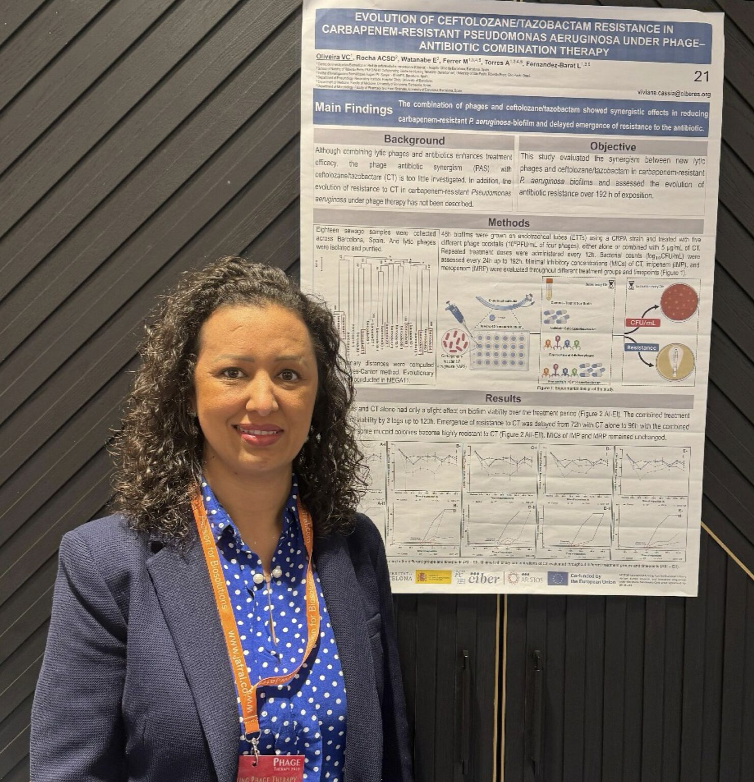 Poster Presentation Award #2 - 2025 of Targeting Phage Therapy 2025 ...